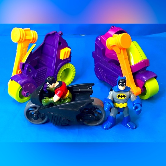 Fisher-Price | Toys | Lot Of Imaginext Dc Super Friends Batman Robin ...
